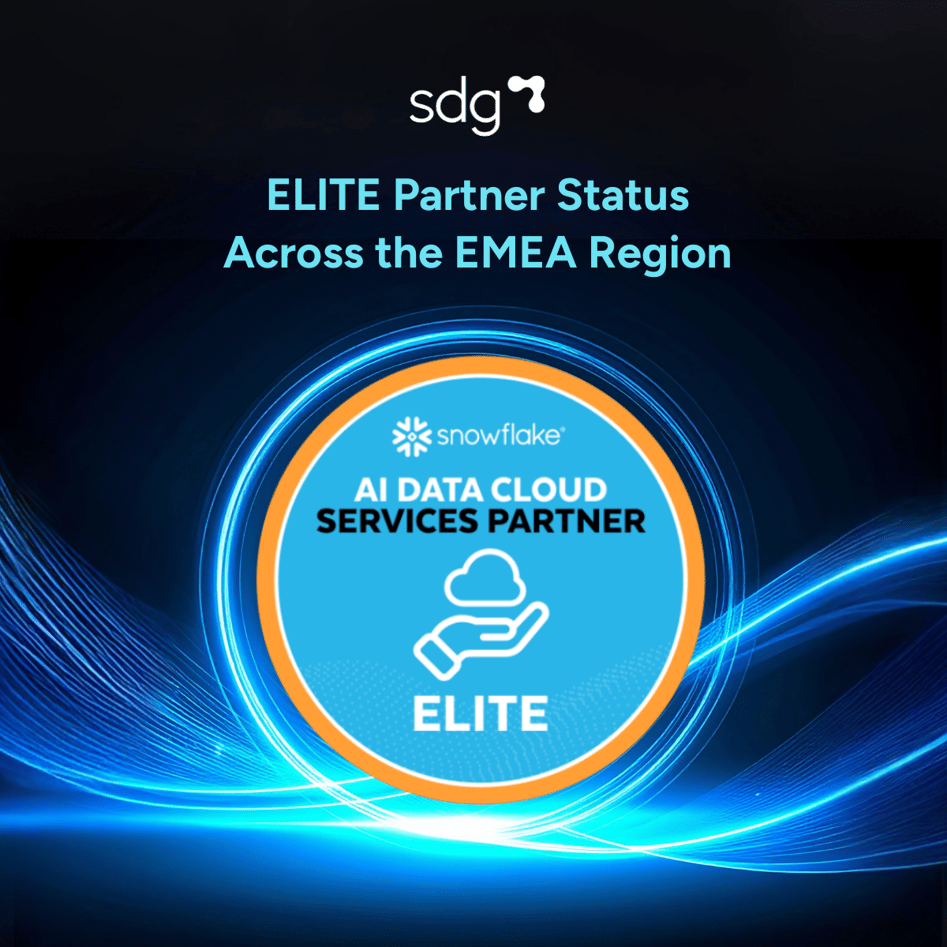 SDG Group Achieves ELITE Status with Snowflake Across the EMEA Region