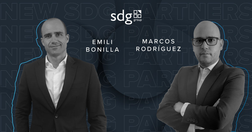 Emili Bonilla y Marcos Rodríguez, nuevos socios de SDG Group